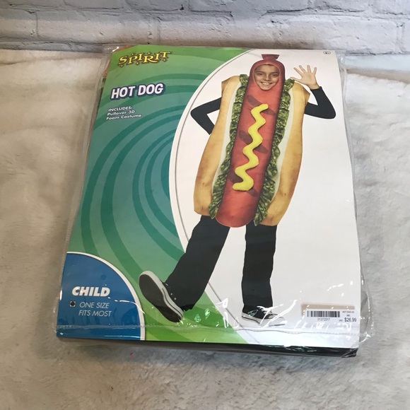 Spirit | Costumes | Child Hot Dog Halloween Costume One Size | Poshmark